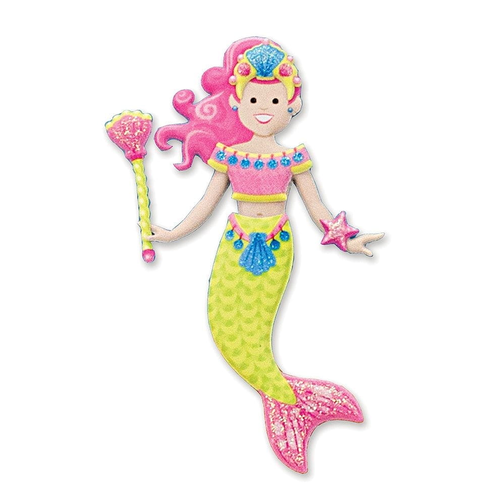Melissa & Doug Wypukłe Naklejki - Syreny